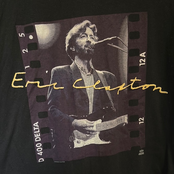 Screen Stars | Shirts | Vintage 992 Eric Clapton Graphic Tshirt | Poshmark